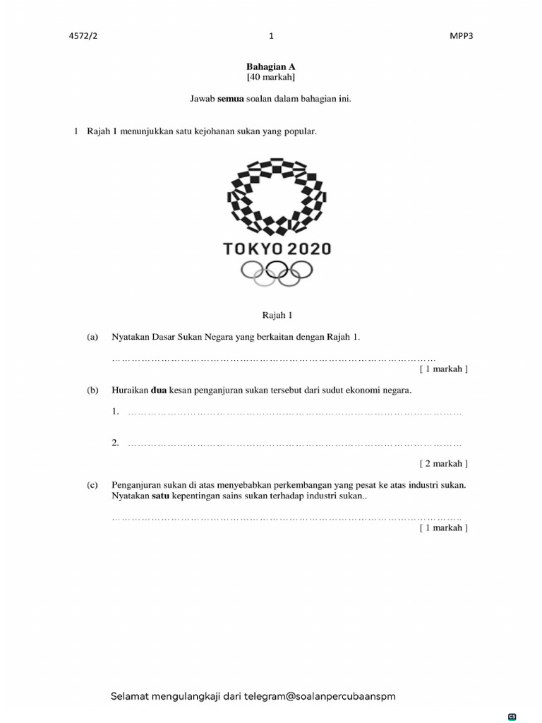 Sains Sukan K2 MPP3 SPM | PDF