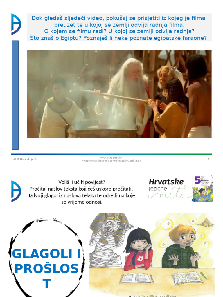 14 - Glagoli i prošlost (1) | PDF