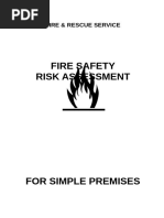 ATF Fire Risk Assessment Report NFPA | PDF | Fire Safety | Fires