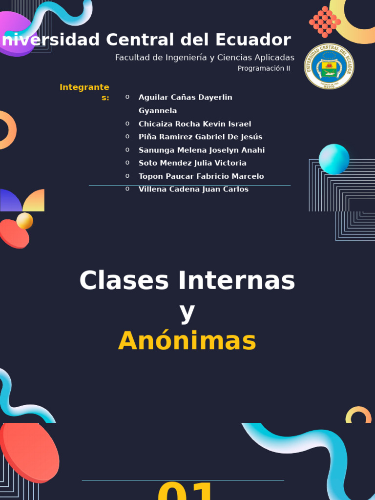 Clases Internas y Anónimas | PDF | Java (lenguaje de programación) | Constructor (Programación ...