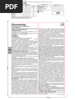 Bula do Desve (Desvenlafaxina) | PDF | Gravidez | Antidepressivo