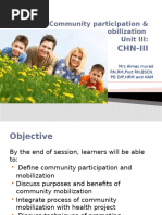 Community Mobilization for Empowerment | PDF | Community | Empowerment