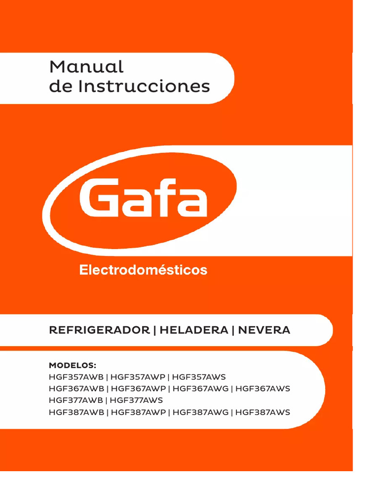 Manual de Usuario Gafa HGF 387AW (Español - 16 Páginas) | PDF