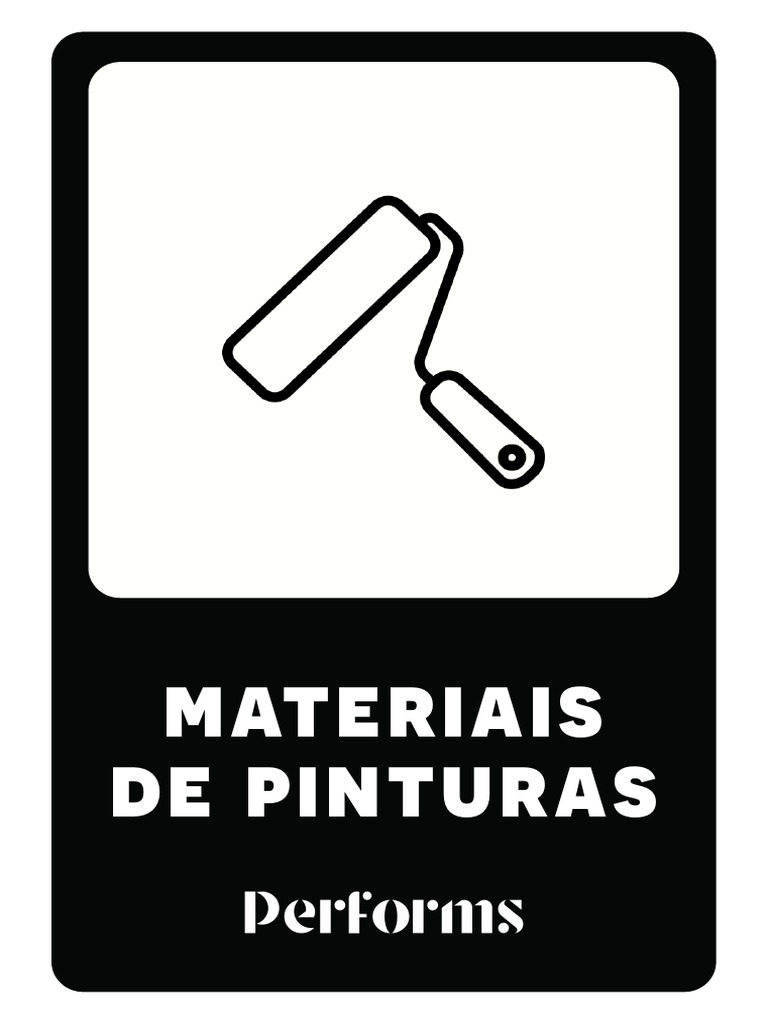 Plaquinhas Performs - Materiais | PDF