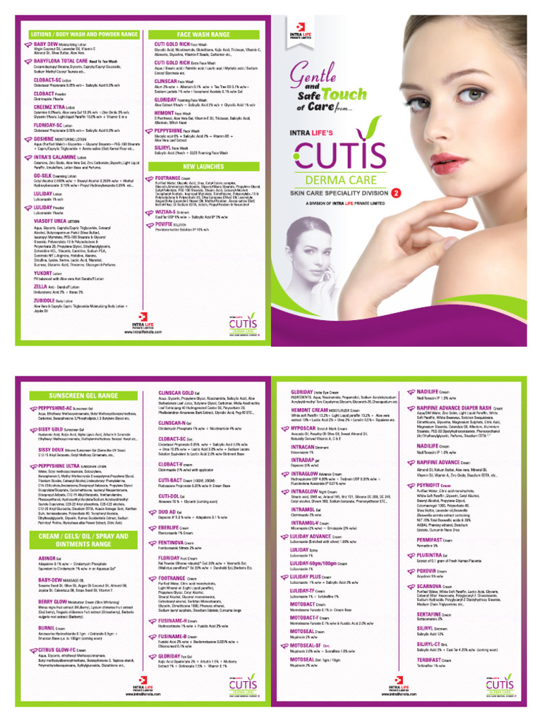 Skin Care Cutis 2 | PDF