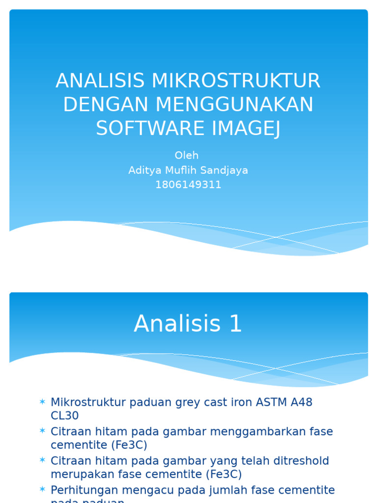 Analisa ImageJ | PDF