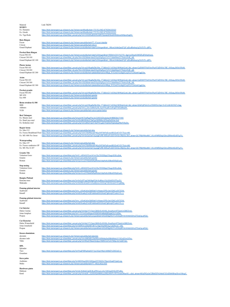 link TKDN 1 | PDF