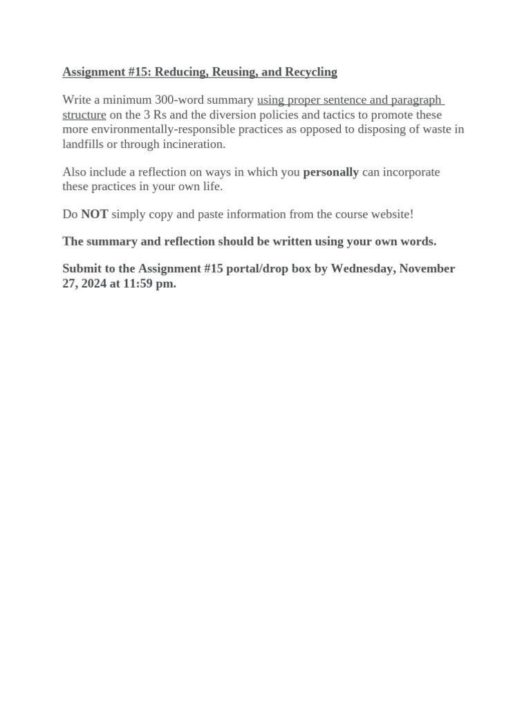 SVN3M Assignment #15 (1) | PDF