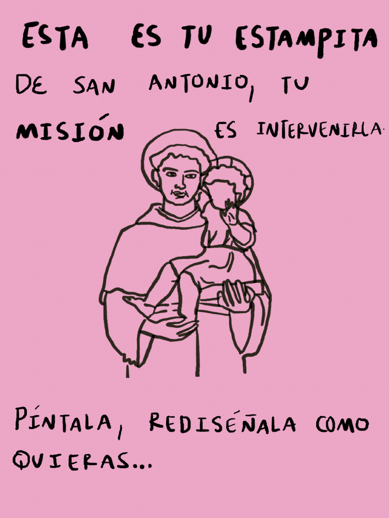 Estampita de San Antonio | PDF