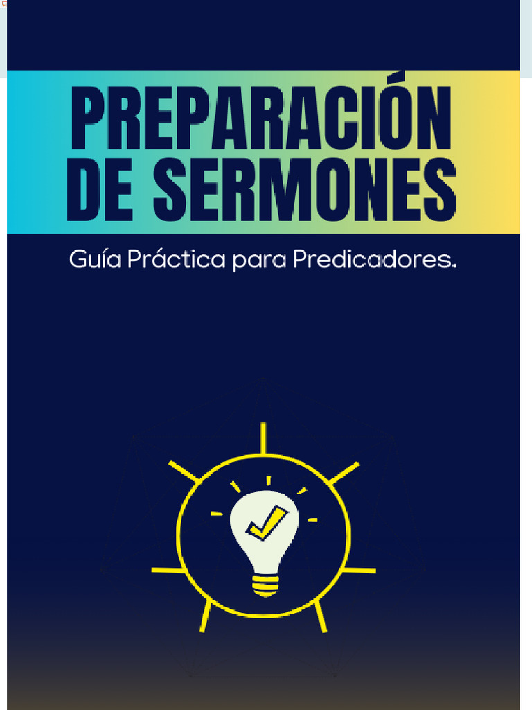 Preparación de Sermones Guía Práctica | PDF | Sermón | Biblia