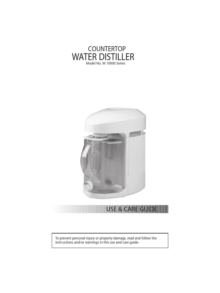 27 Nautilus Countertop Distiller | PDF | Water | Distillation