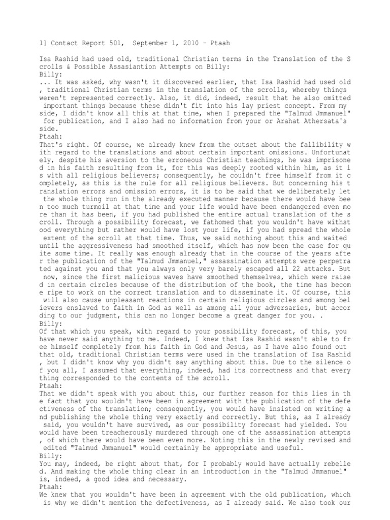 Nec 501 | PDF | Jesus In Islam | Religious Belief And Doctrine