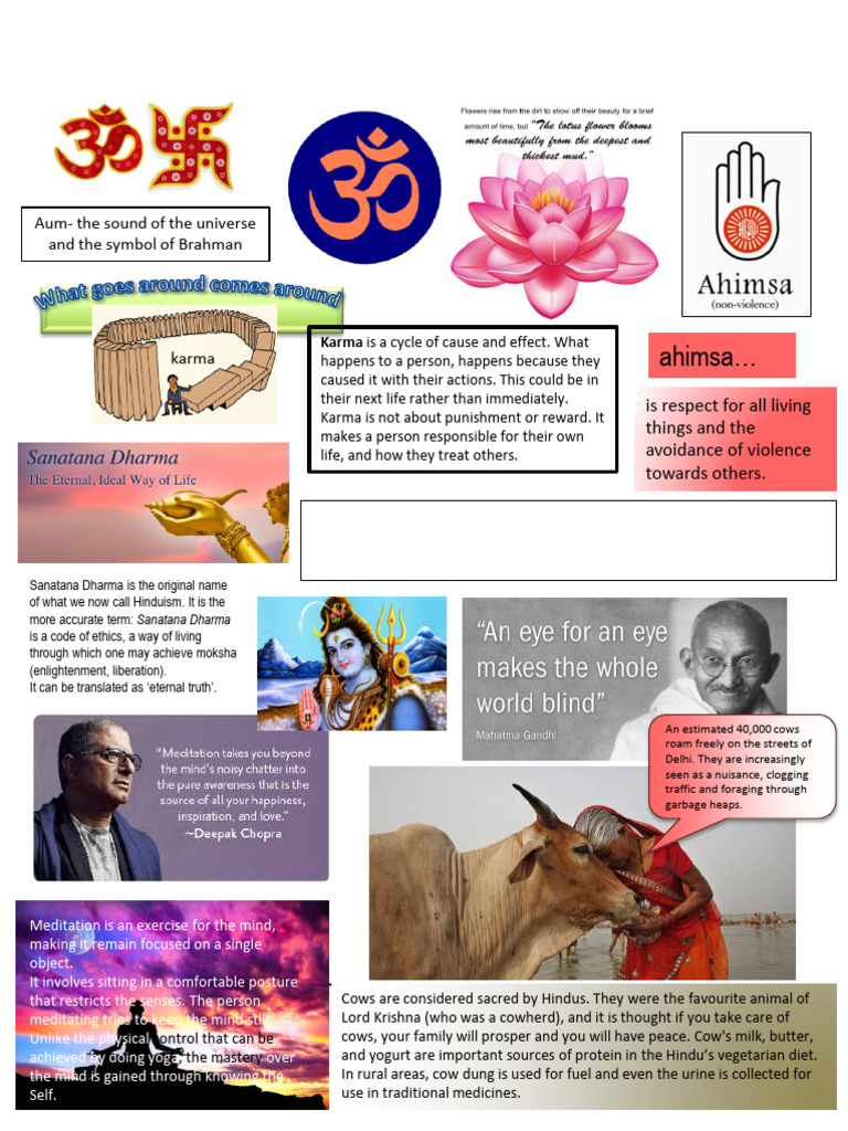 Hinduism: Key Concepts and Beliefs | PDF | Vedas | Hindu Texts