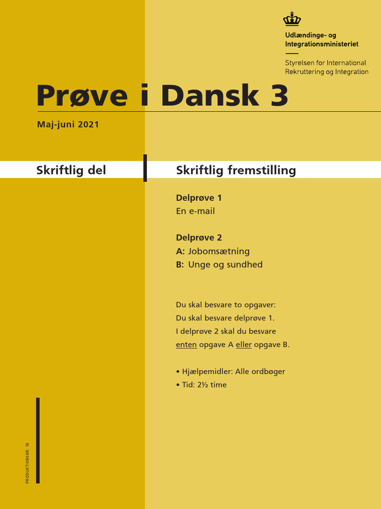 PD3 Skriftlig Fremstilling Sommer | PDF