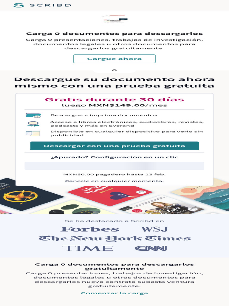 Elegir Un Plan Scribd 5 | PDF