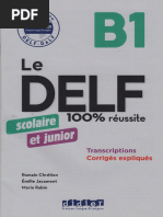 ABC DELF Junior Scolaire A2 - 2020 Corrigés Et Transcriptions | PDF