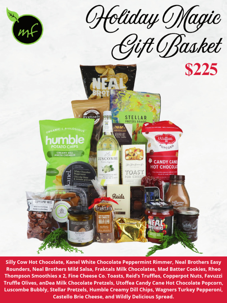 Holiday Gift Baskets & Boxes Collection | PDF | Chocolate | Foods