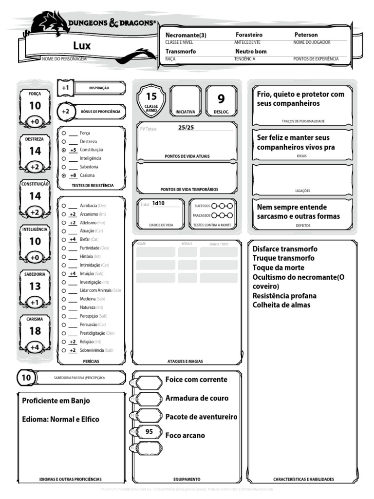 Ficha Vikir (Level 3) | PDF