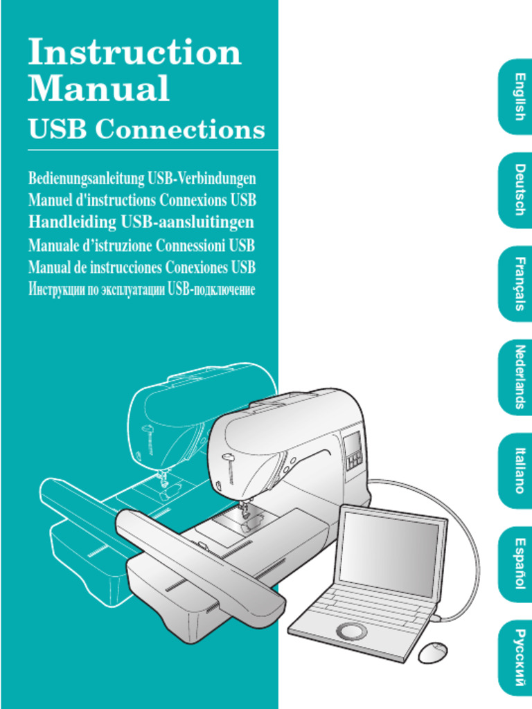 Brother Nv700e2 Pe700 2usb | PDF | Computer File | Electrical Connector