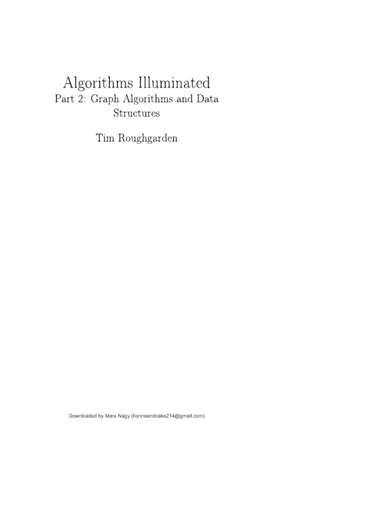 Algorithms Illuminated Part 2 Graphs Algorithms And Data Structures Pdf 6441