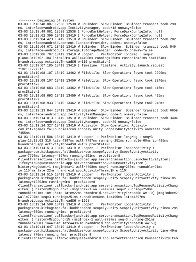 Mod Menu Log - Com - Kitkagames.fallbuddies | PDF | System Software | Computing