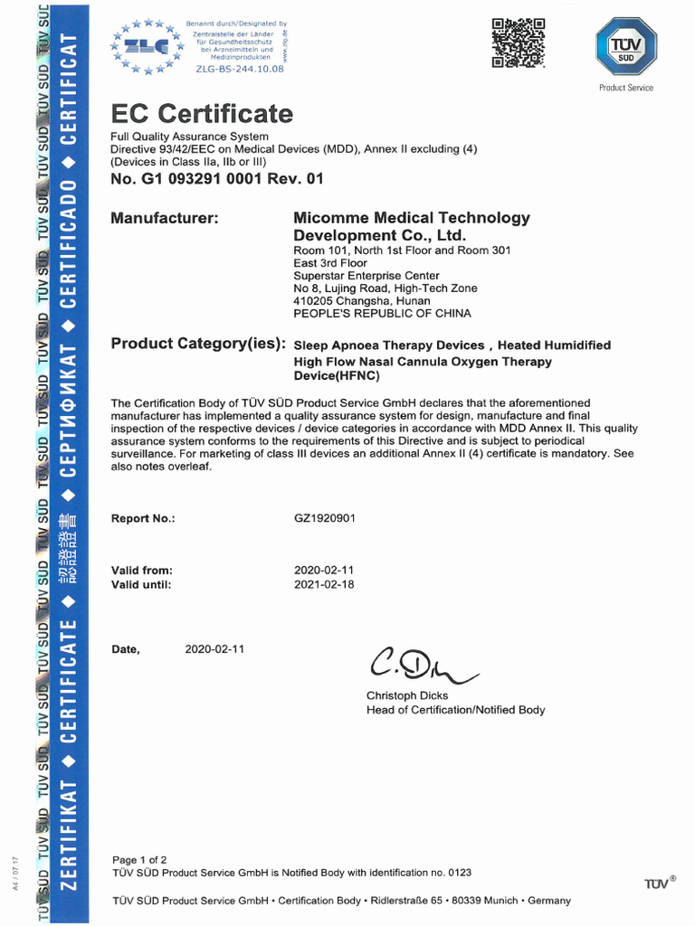 CE Certificate | PDF