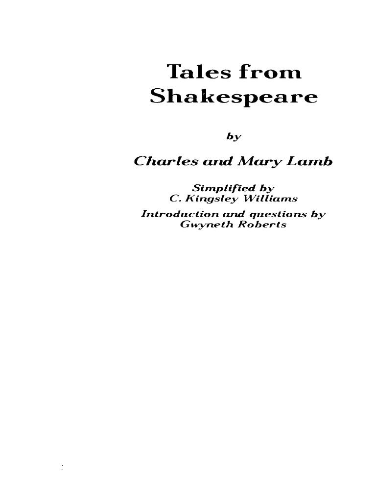 Tales From Shakespeare | PDF