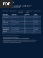 CME Trading Hours Overview | PDF