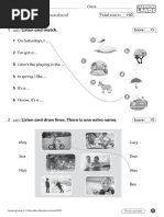 Kids 1 - Revision 2 Units 1 To 4 (Kid's Box 1) Worksheet Live ...