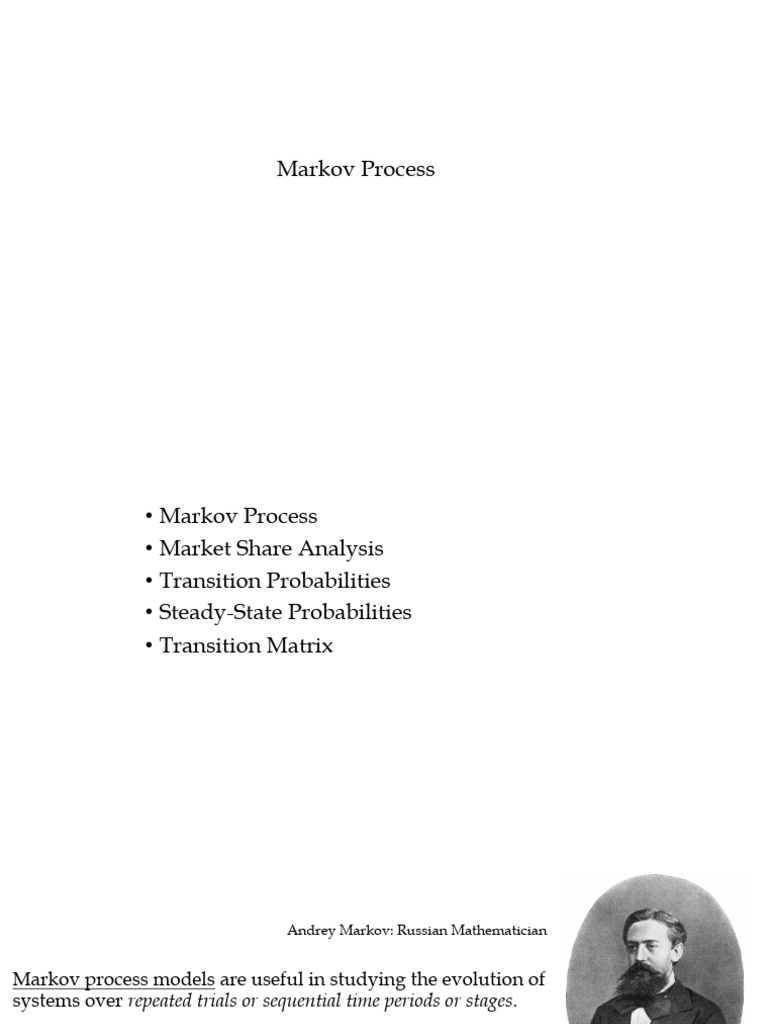 Markov & Queuing | PDF | Markov Chain | Applied Mathematics