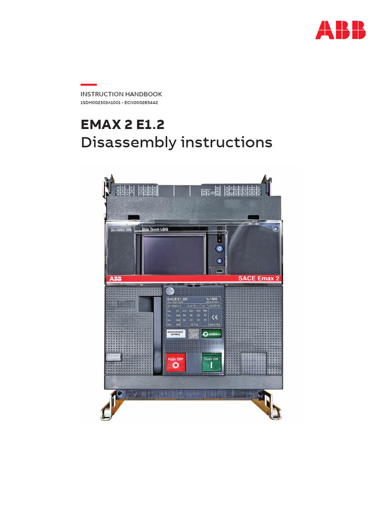 Disassembly Instructions: EMAX 2 E1.2 | PDF | Electrical Connector ...