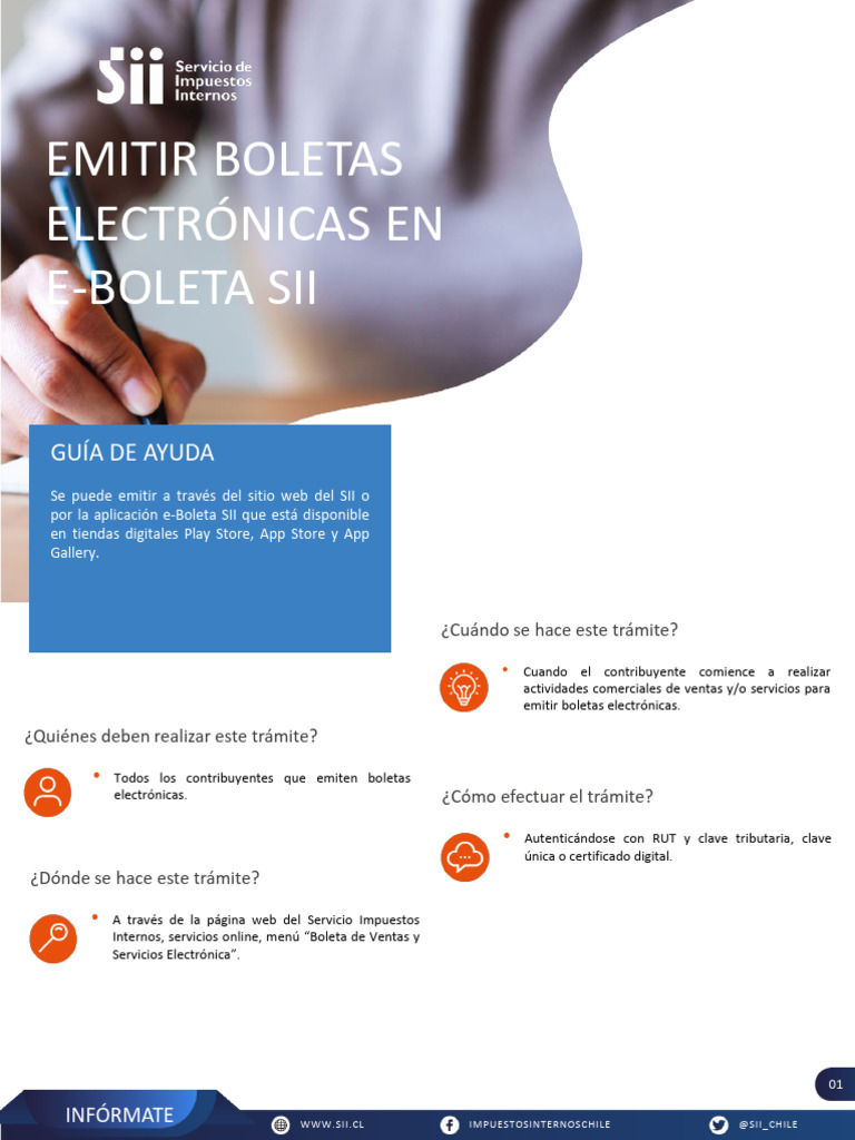 emitir_boletas_electronicas_en_e-boleta | PDF | Aplicación movil | Software