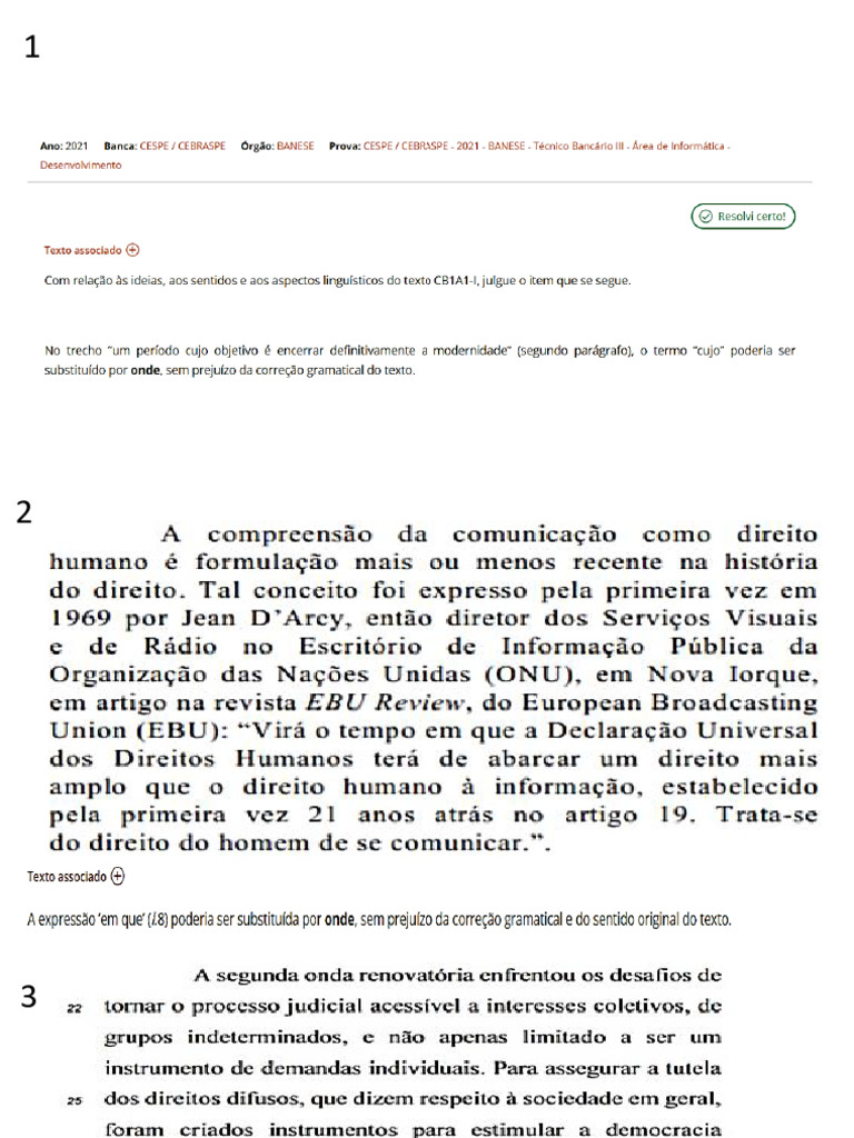 Exerc Pron Relat | PDF