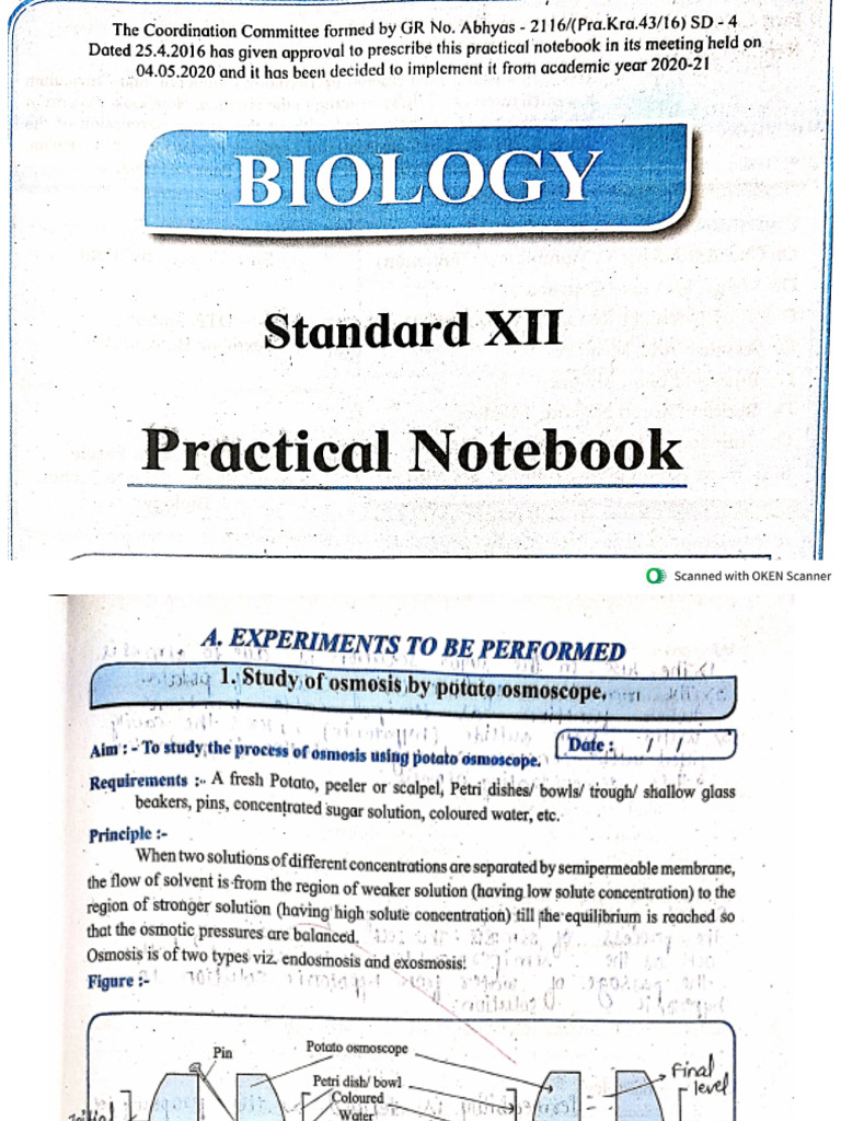 Bio Practical | PDF