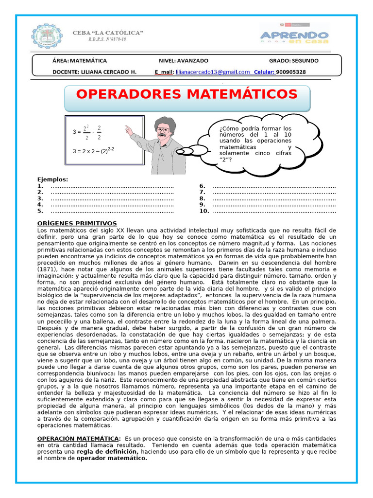 Modulo 6 | PDF | Matemáticas