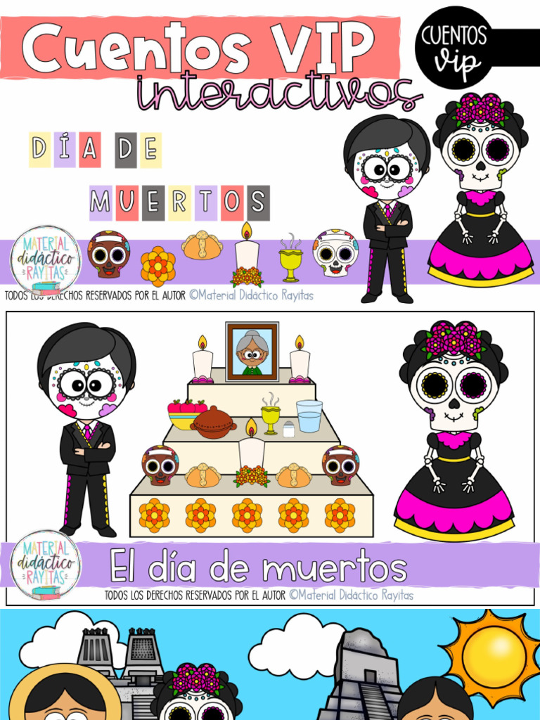 Cuento Interactivo El Dia de Muertos | PDF