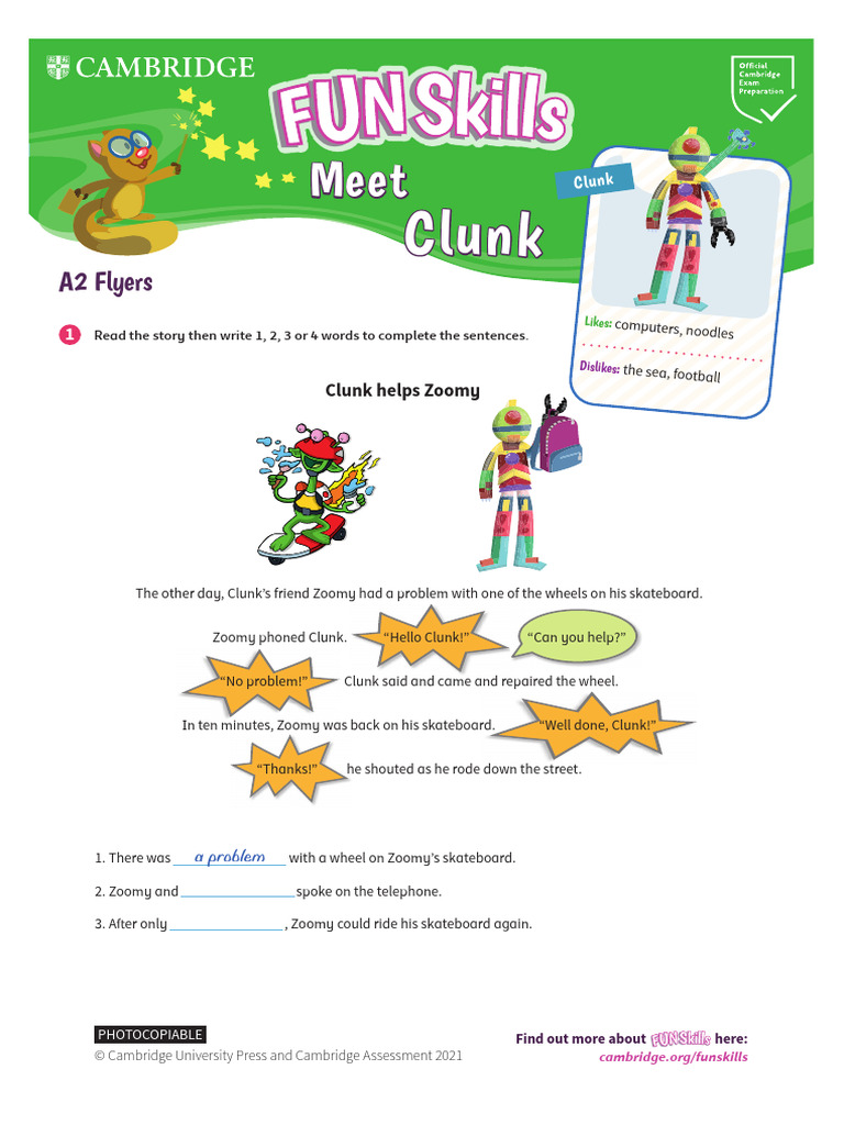 Fun Skills (A2) | PDF