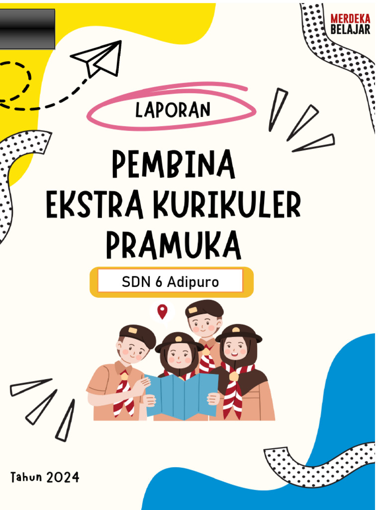Laporan Pembina Pramuka SD6 Fix | PDF