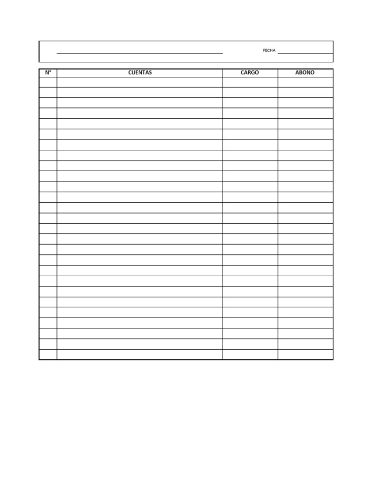 Hojas de Trabajo Contable | PDF