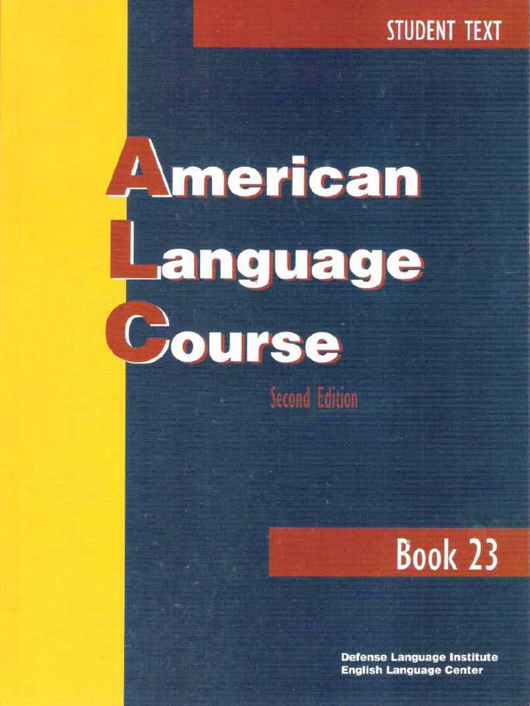 American Language Course Book 23 | PDF