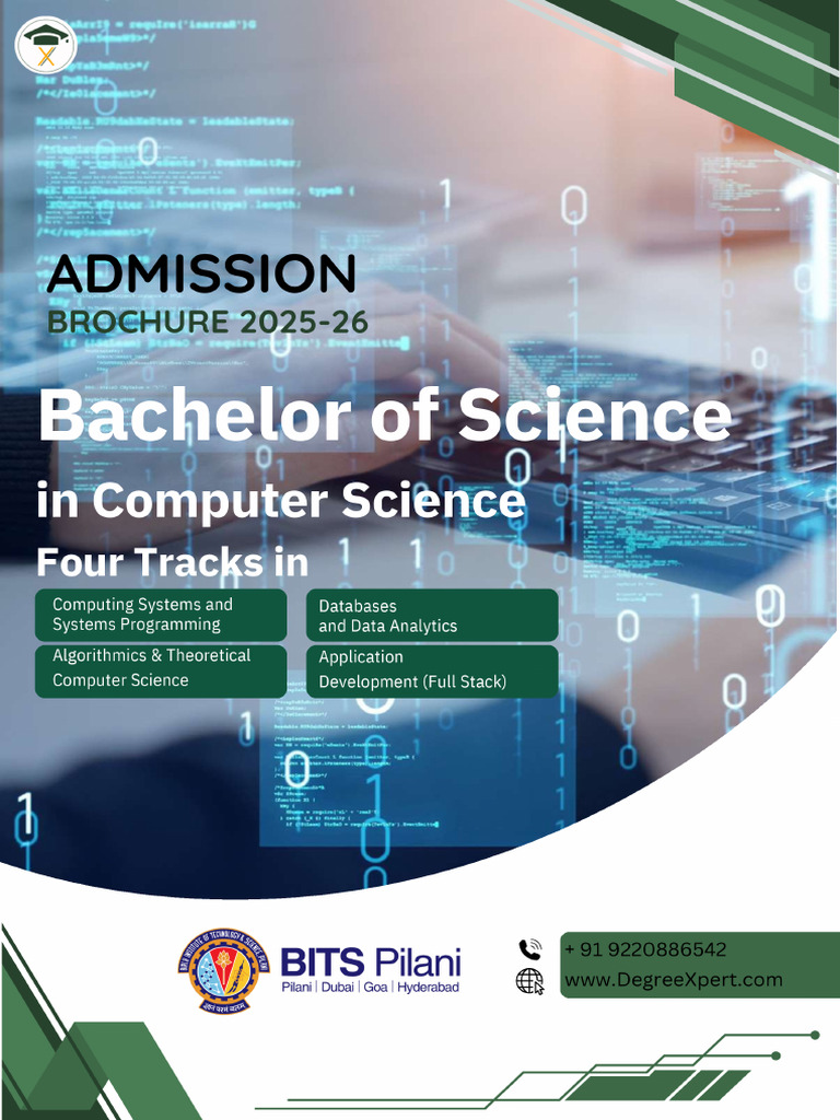 Bits Pilani ADMISSION BROCHURE 2025-26 | PDF