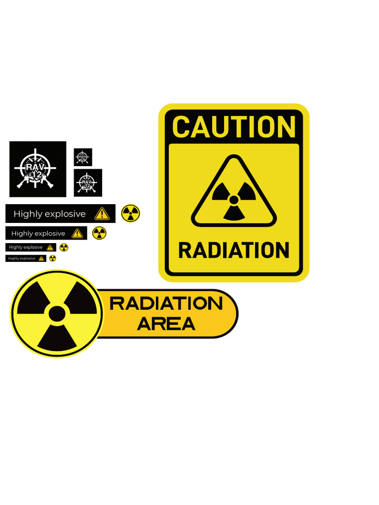 Radiation Stickers, High Quality | PDF