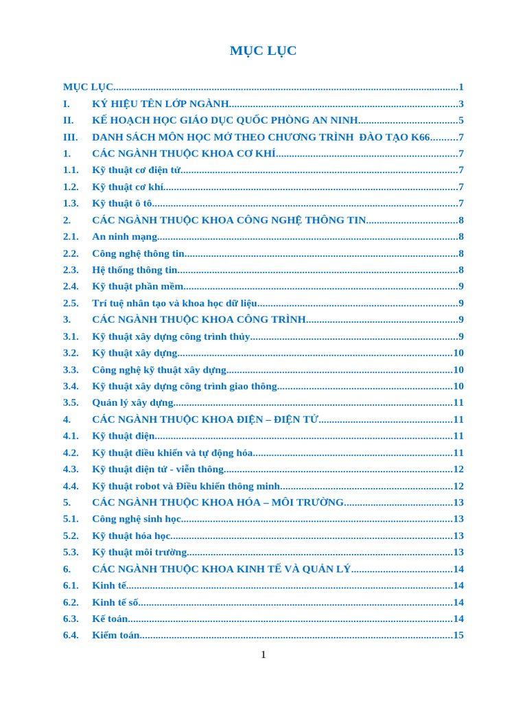 MonHocMo HK1 2024-2025 K66 | PDF