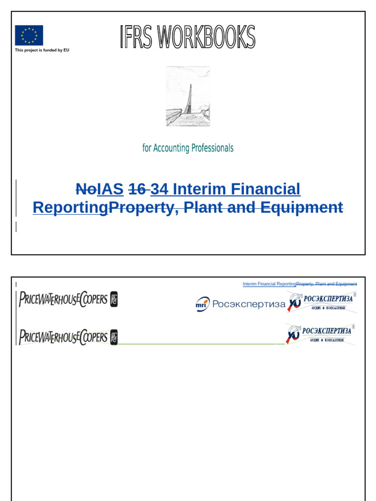 IAS 34 Interim Financial Reporting | PDF | Income Statement | Financial Statement