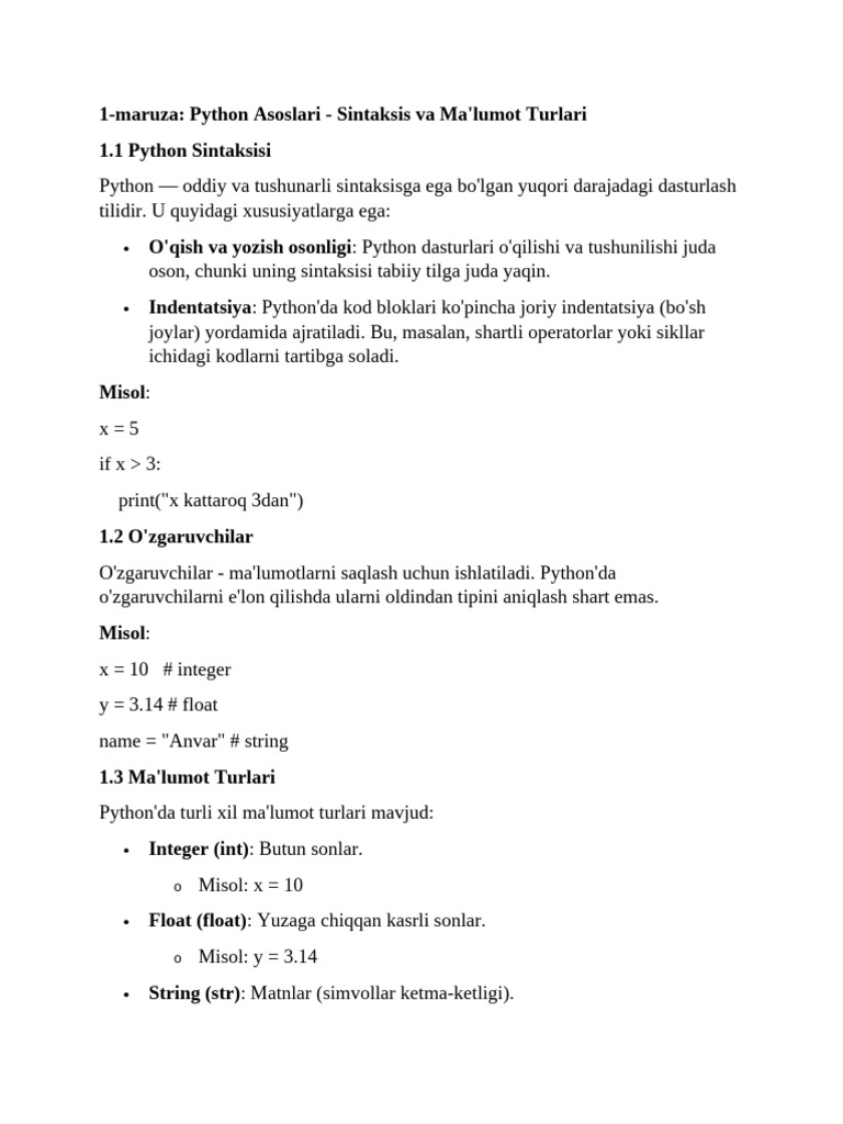 1-Maruza - Nusxa Ko Chirmoq | PDF