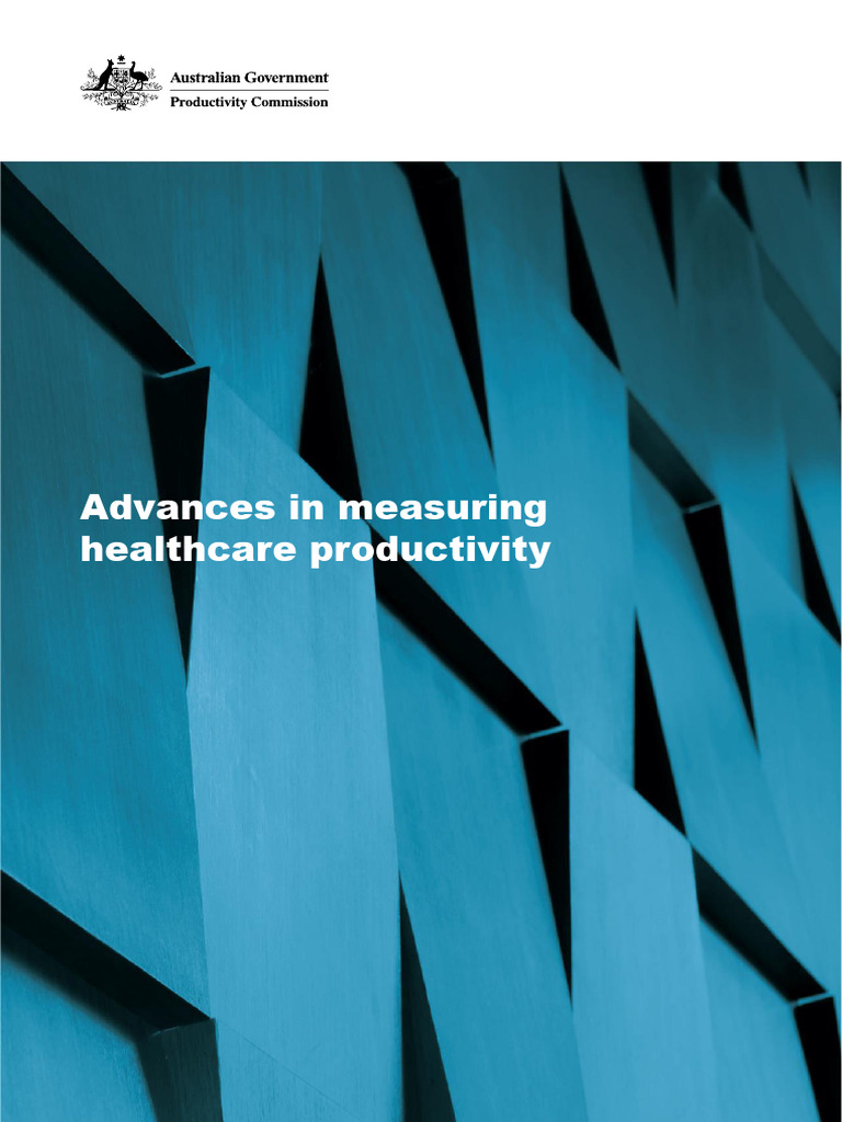 0 Measuring Healthcare Productivity | PDF | Cost Of Living | Health Care