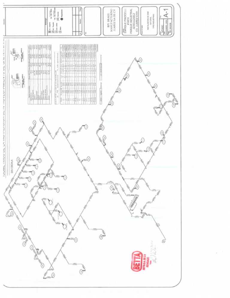 Plano Isometrico Gas Natural 2025 | PDF