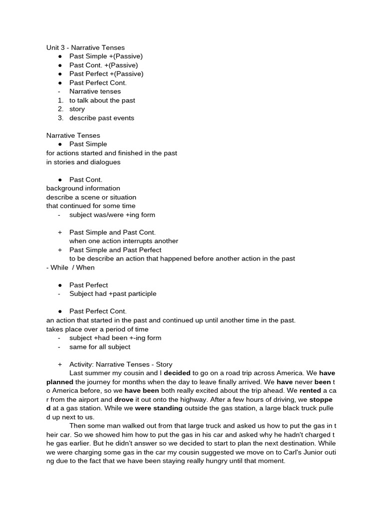 2nd Partial - Study Guide | PDF | Verb | Perfect (Grammar)