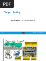 Flange Bolt Tightening Guide | PDF | Mechanical Engineering