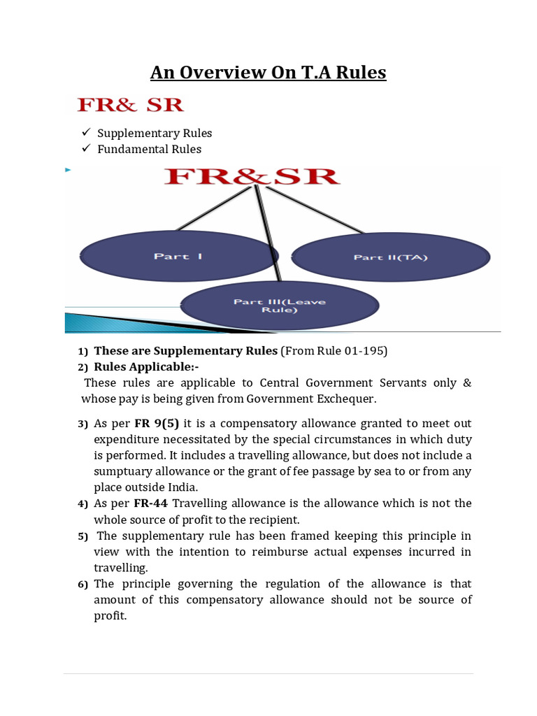 Day-3 Overview of TA Rules | PDF | Fuel Economy In Automobiles | Inspector